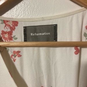 Reformation | Dresses | Nwt Rare Reformation Floral Maxi Button Down ...